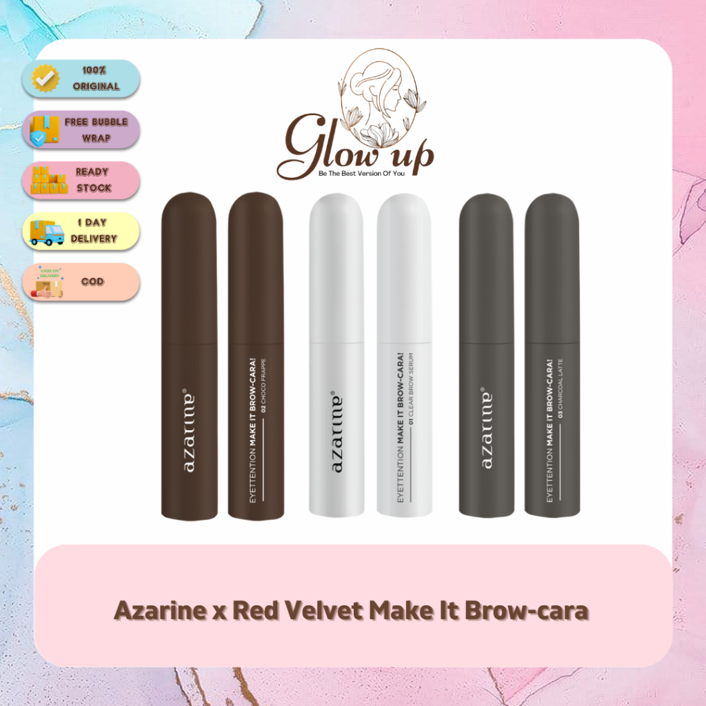 Jual [Azarine x Red Velvet] Make It Brow-cara! [7 ml] | Shopee Indonesia