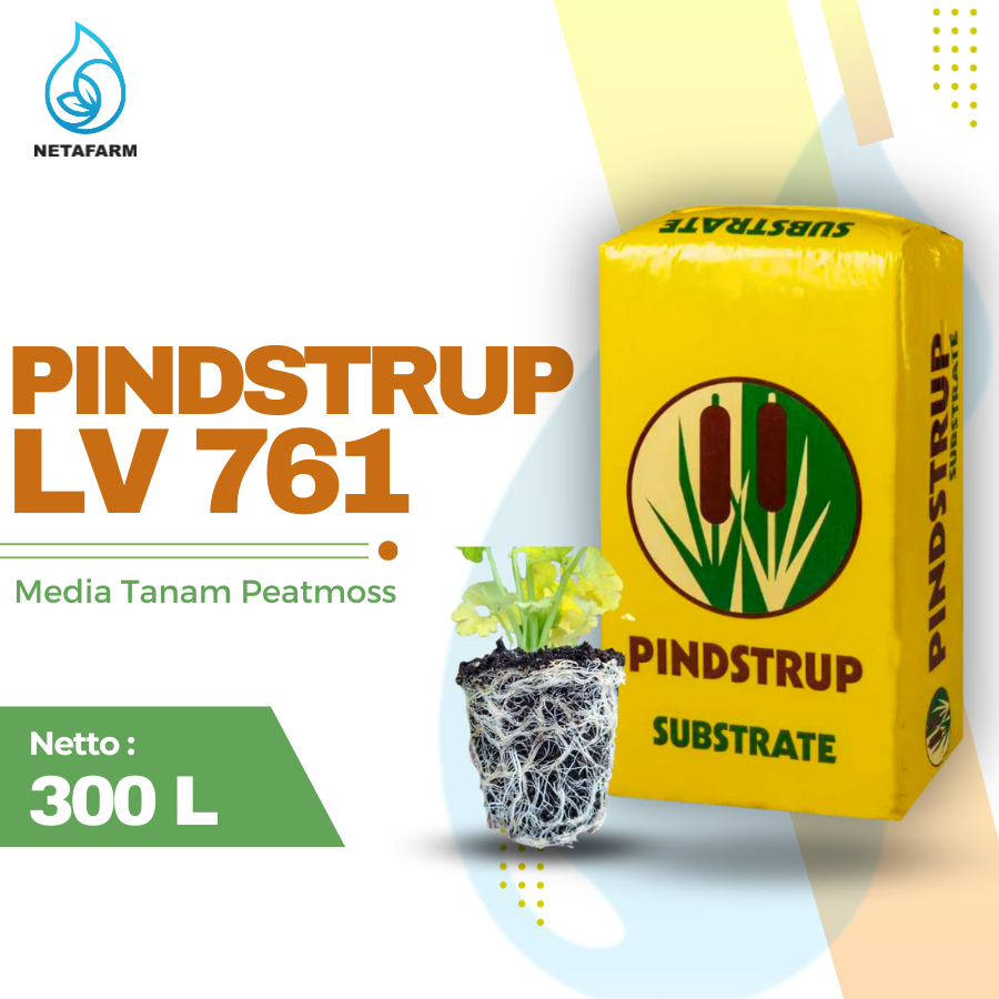 Jual Media Tanam Peatmoss PINDSTRUP LV761 + Perlite 5-20mm 300L - 1 ...