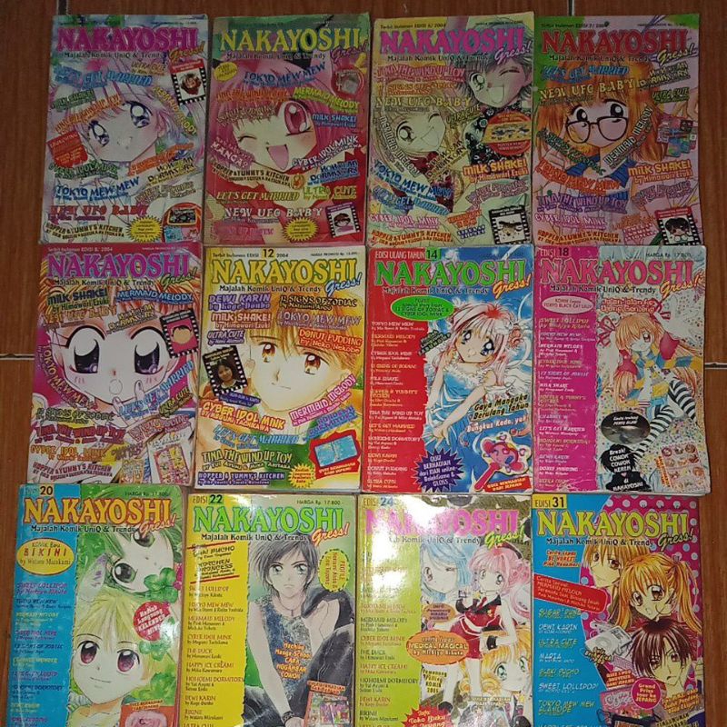 Jual Majalah Komik Nakayoshi Gress | Shopee Indonesia