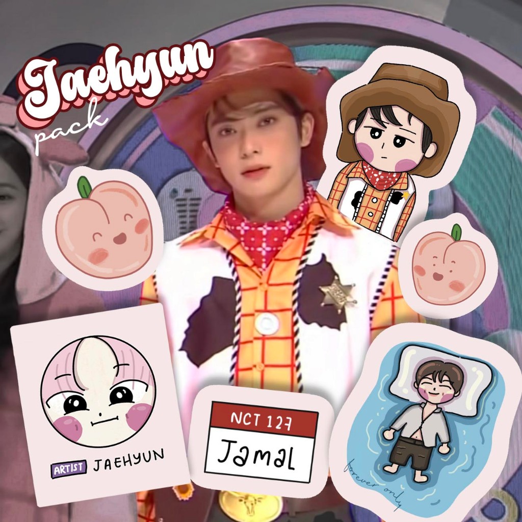 Jual STICKER SET KPOP - NCT 127 JEONG JAEHYUN | SUDAH DIGUNTING DIE CUT ...