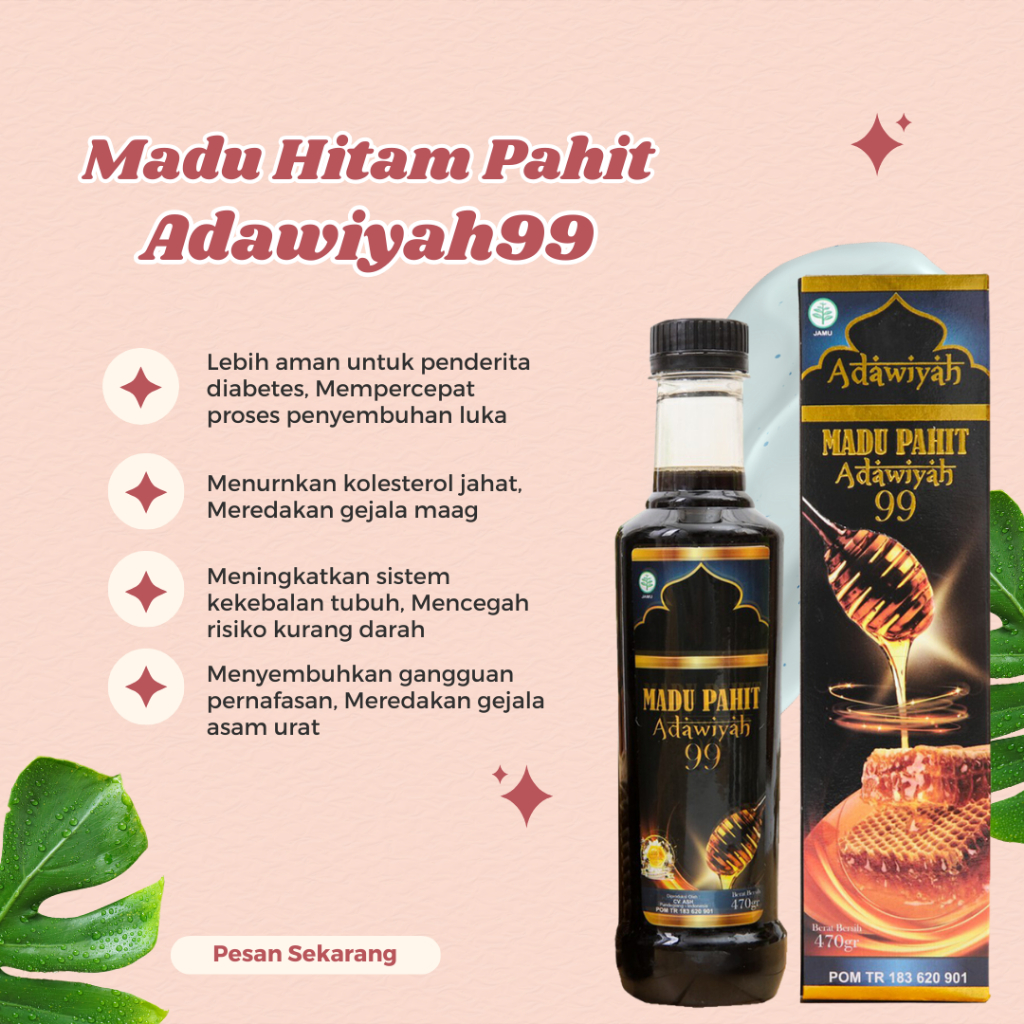 Jual Madu Hitam Pahit Adawiyah99 / Madu Pahit Madu Adawiyah 99 / Madu Anh / Madu Pahit Anh ...