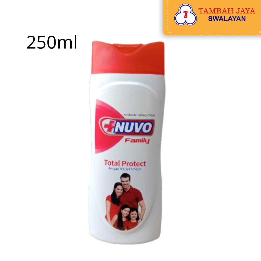 Jual Nuvo Body Wash Total Protect 250ml (botol) | Shopee Indonesia