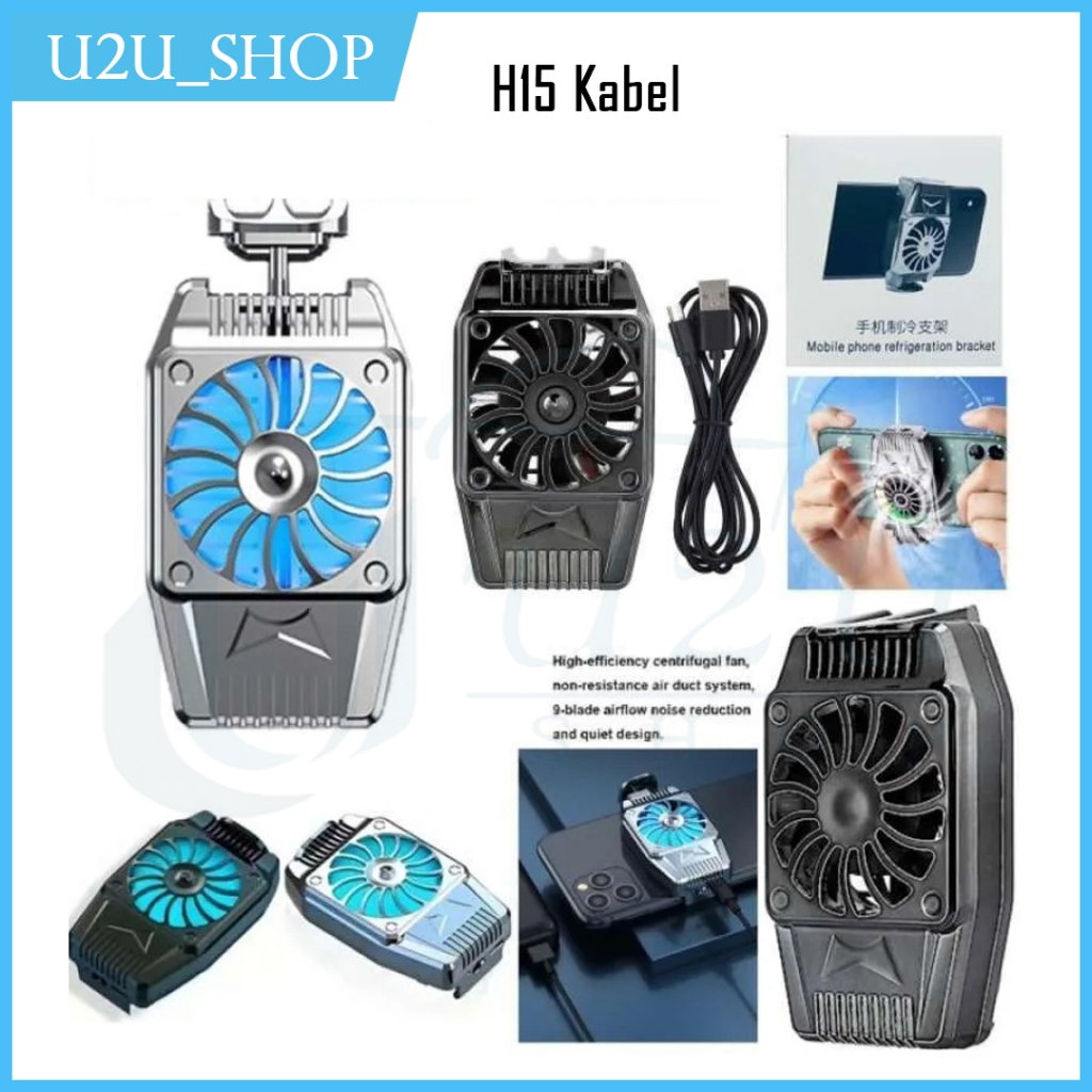 Jual Radiator Gaming Cooling Fan - Kipas Pendingin Hp H15 | Shopee ...