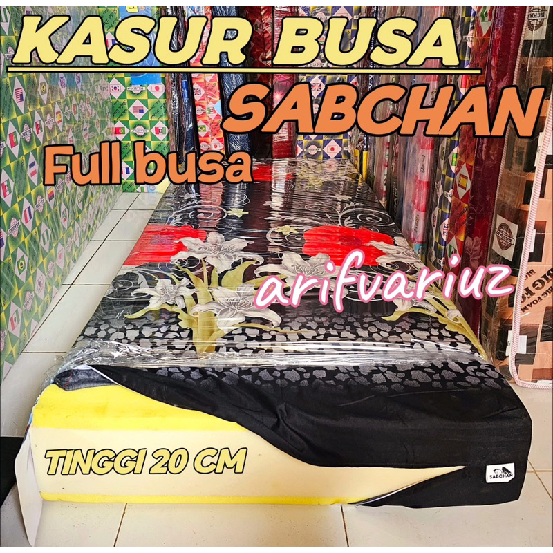 Jual ( instan Kurir ) Kasur Busa Empuk Tinggi 20 cm Merk Sabchan Series ...