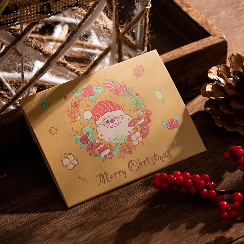 Jual kartu ucapan lipat amplop christmas card ( CIA 530) | Shopee Indonesia