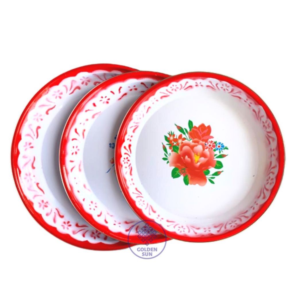 Jual NAMPAN BULAT JADUL/NAMPAN ENAMEL 35, 40, 45 CM/NAMPAN STAINLES ...