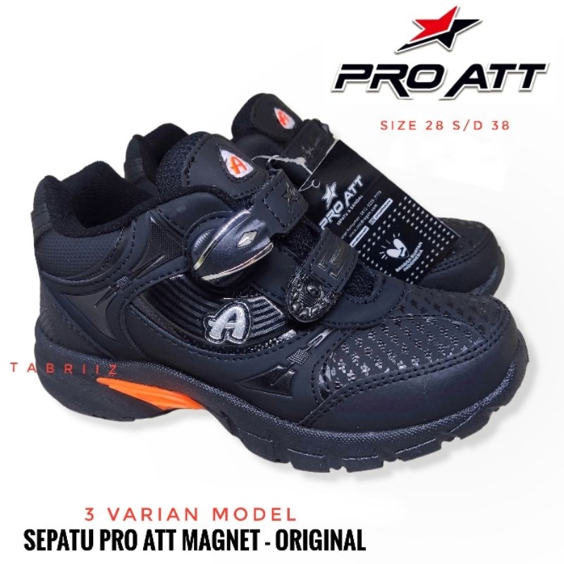 Jual Sepatu Sekolah PRO ATT MAGNET Sepatu Anak TK PAUD SD Sepatu Anak ...