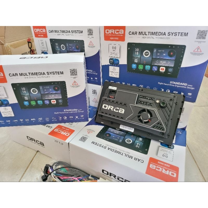 Jual Head Unit Android Orca CarPlay 9 & 10" ADR-9988 DSP Voice Command ...