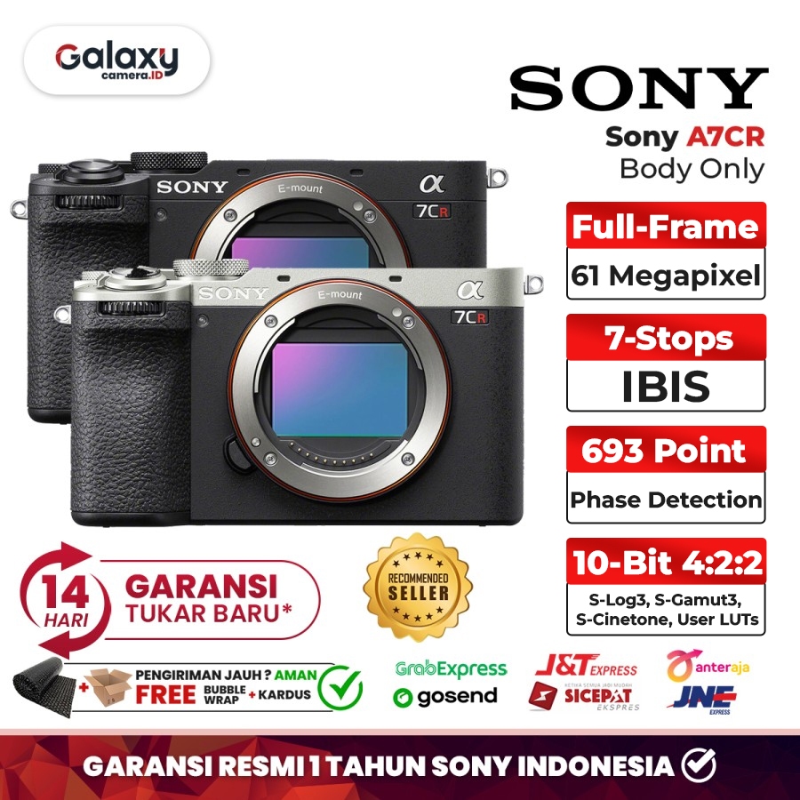 Jual Sony A7CR Body Only Kamera Mirrorless A7 CR Camera A7C A7C R Resmi | Shopee Indonesia