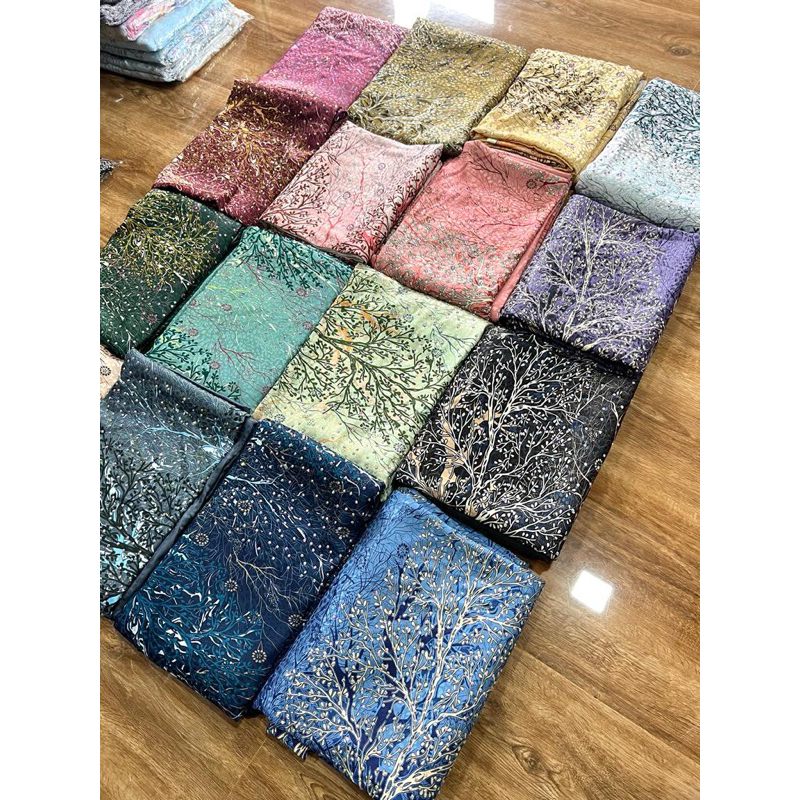 Jual KAIN POTONG SUTERA JACQUARD PREMIUM KAIN METERAN PREMIUM TERBARU ...