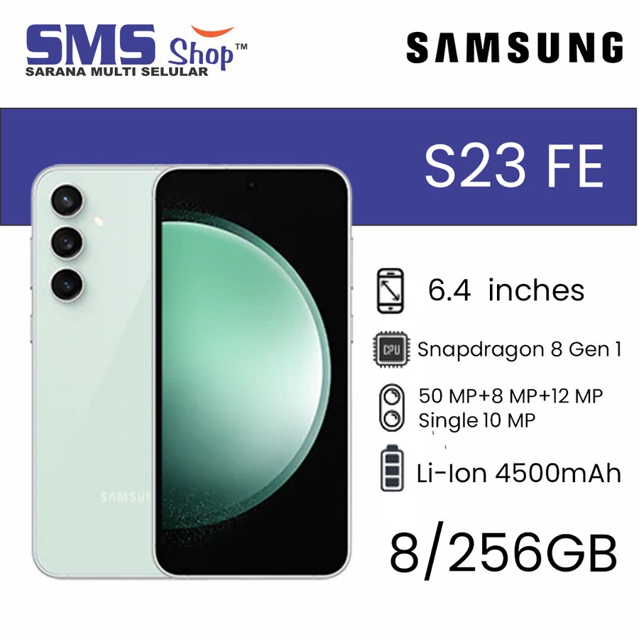 Jual Samsung Galaxy S23 FE 8GB/256GB Garansi resmi | Shopee Indonesia