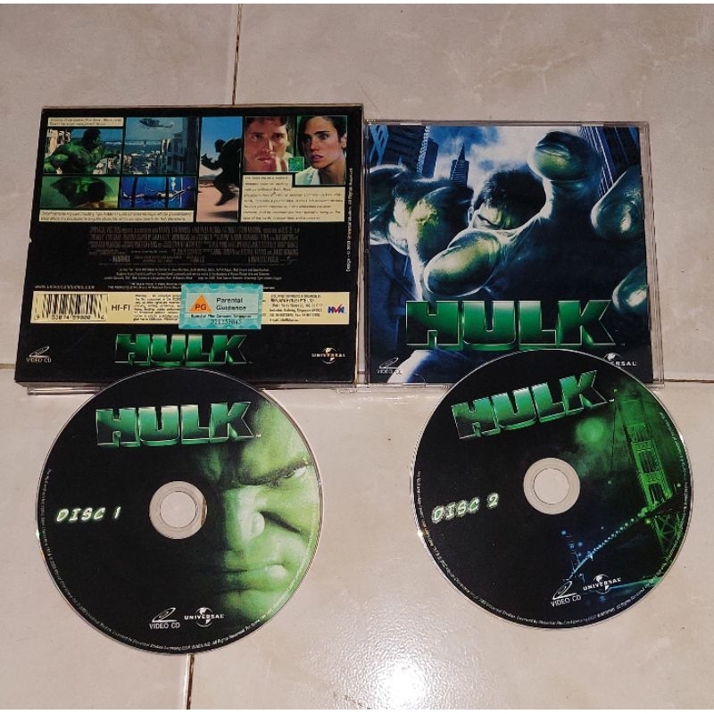 Jual vcd barat original HULK ( 2001 - 2 Disc ) | Shopee Indonesia