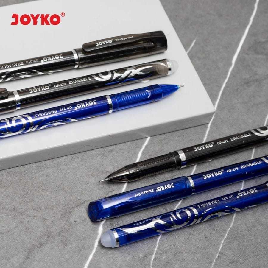 Jual Erasable Gel Pen Pulpen Bisa Hapus Joyko GP-279 Shokyo 0.5 mm ...