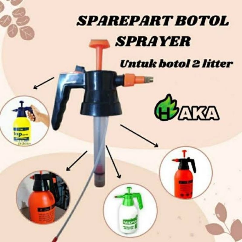 Jual Kepala Semprotan Head Sprayer Untuk Botol 2 Liter | Shopee Indonesia