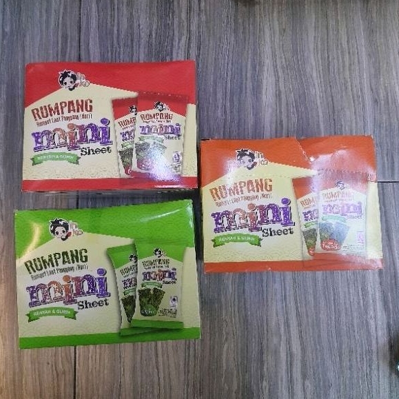 Jual Inko Rumpang rumput laut panggang nori Mini ORIGINAL / BALADO ...