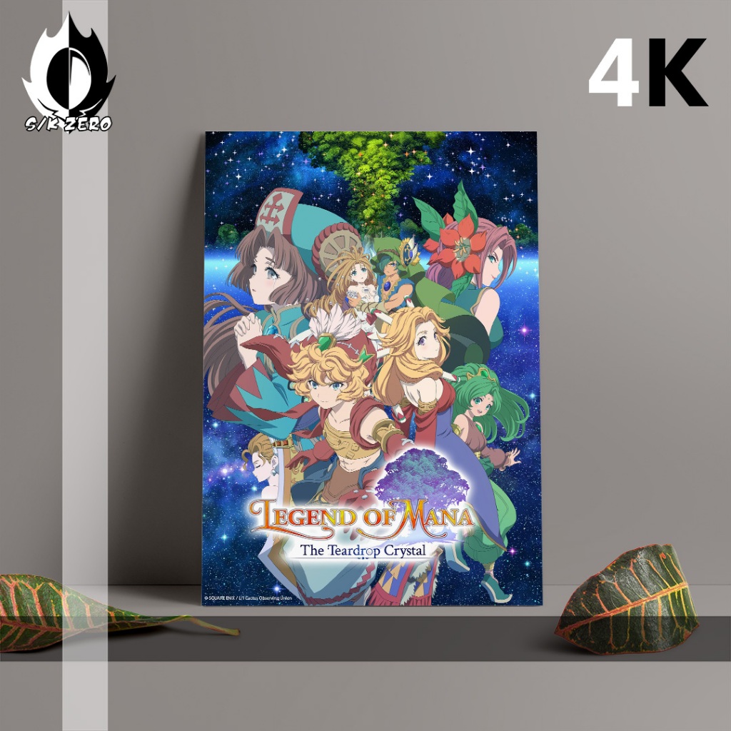Jual Poster size A3 Anime Paling Lengkap - Legend of Mana The Teardrop ...