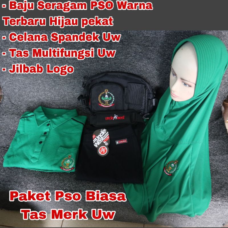 Jual Paket Pso Baju, Jilbab Terbaru Logo,Celana uncelwest Tas Uncelwest , Tas persit Multifungsi ...