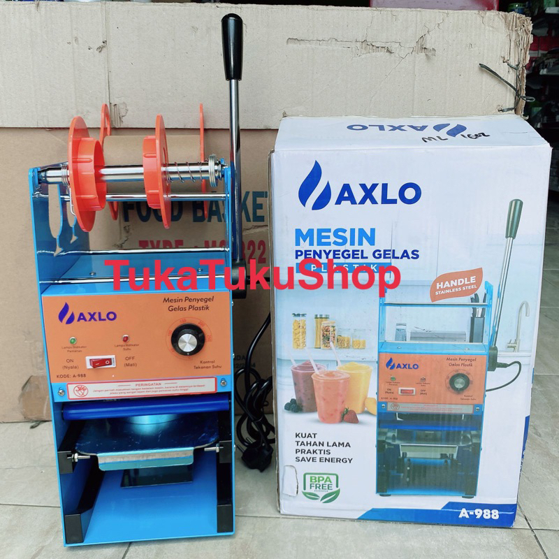 Jual Cup Sealer Press Gelas Axlo A 988 A 908 A 928 A938 16-22Oz ...