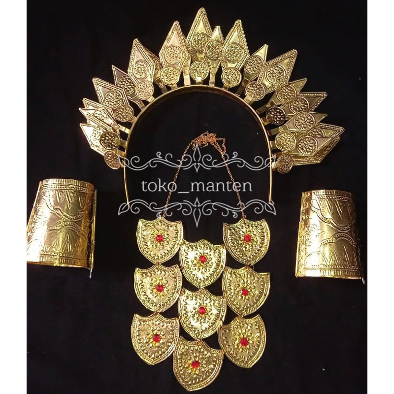 Jual SET ADAT BUGIS / ADAT MAKASAR / AKSESORIES KARNAVAL ADAT BUGIS ...