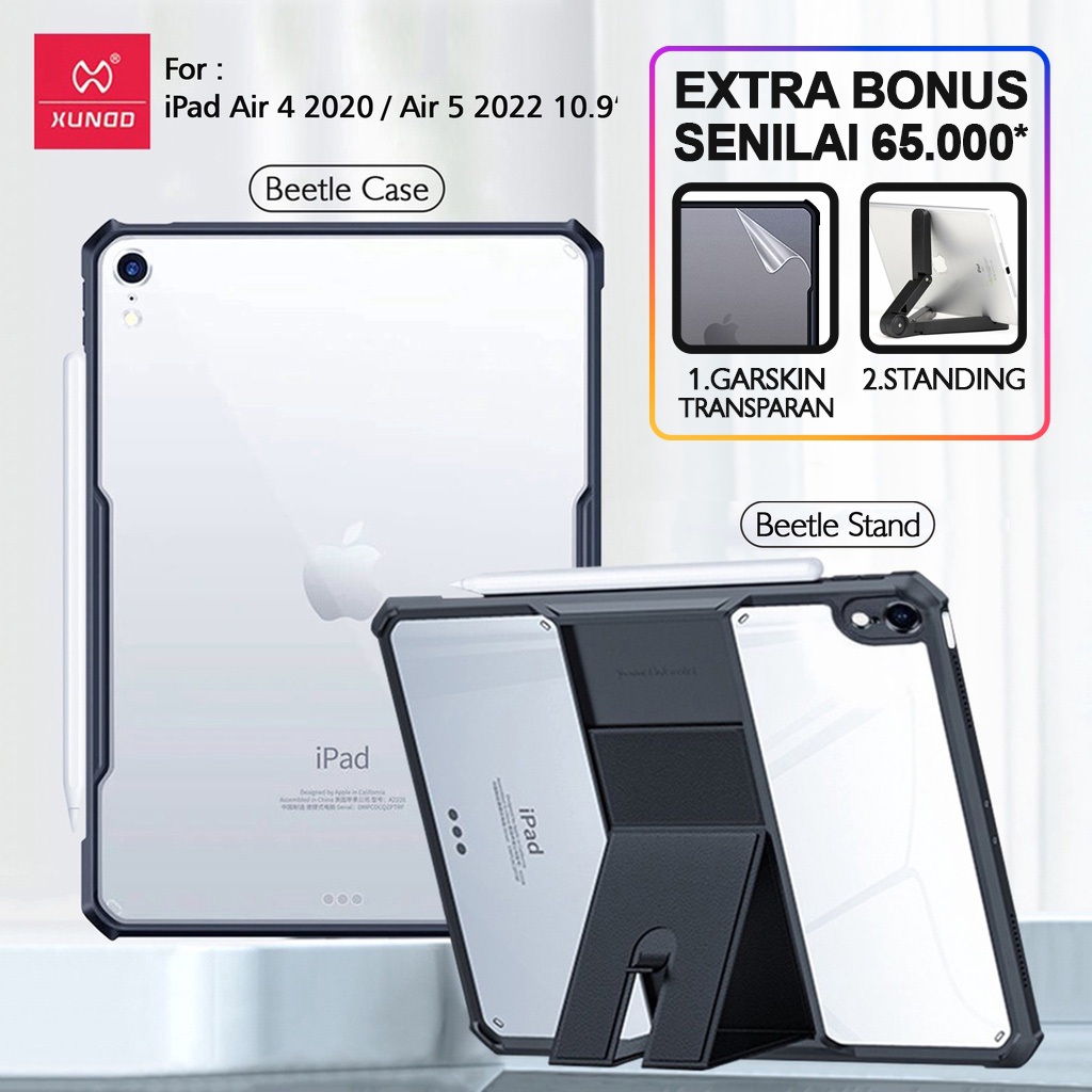 Jual Original Xundd Case Beetle iPad Air 5 2022 / Air 4 2020 10.9 Inch A2588 A2589 A2591 A2316 ...