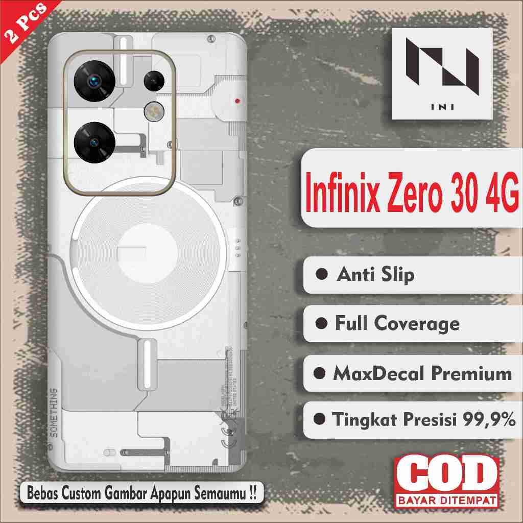 Jual -Isi 2- Infinix Zero 30 4G Garskin/Stiker/Case Premium Bebas Custom Gambar apapun (COD ...