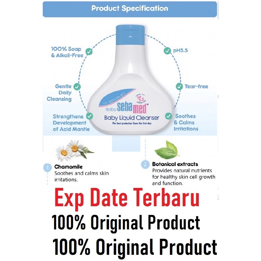Jual Exp Jan 2027 Sebamed Baby Liquid Cleanser ( Sebamed Baby Bubble ...
