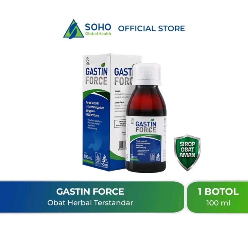 Jual gastin force 100ml | Shopee Indonesia