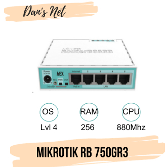 Jual Mikrotik RB750Gr3 Hex RB750G R3 RB 750G | Shopee Indonesia