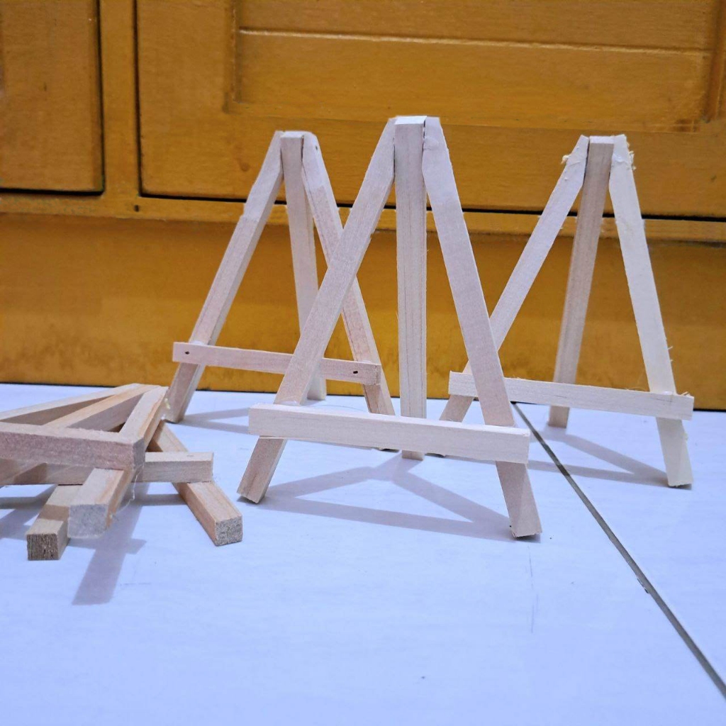 Jual Stand Kayu Penyangga Foto Frame / Stand Easel Kayu / Stand Meja ...