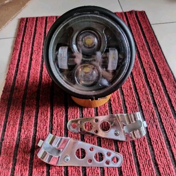 Jual lampu depan daymaker honda yamaha all motor GL tiger Megapro GLpro ...