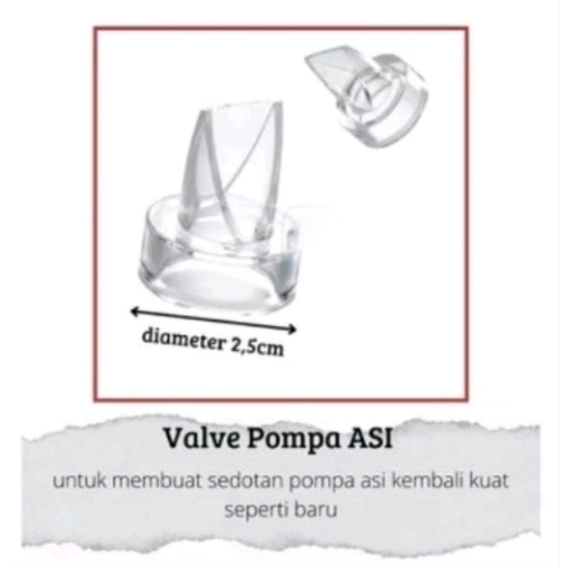 Jual Karet Pompa Asi Valve Breast pump IQ Baby IQ 899 IQ 900 IQ 901 ...