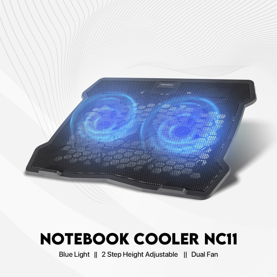 Jual Fantech NC11 Fan Notebook/Laptop Cooler Cooling Pad | Shopee Indonesia