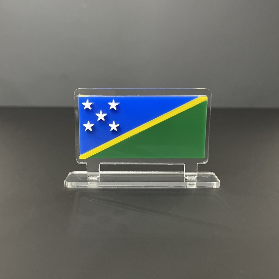 Jual Bendera Meja Negara Kepulauan Solomon Bendera Solomon Islands ...