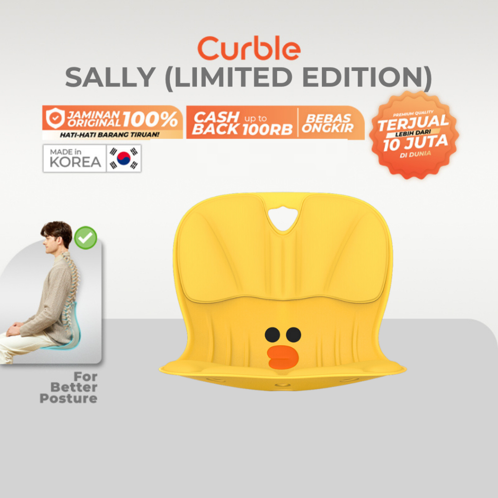 Jual Curble Posture Chair Line & Friends Series - Sally - LIMITED ...