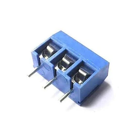 Jual TERMINAL PCB BLOCK SCREW 3 PIN 5mm BLUE BIRU | Shopee Indonesia