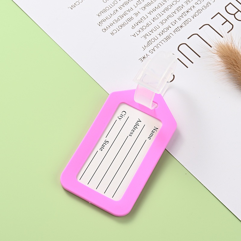 Jual Gantungan Koper Luggage Tag Travel Label Nama Tas Bagasi Nametag ...