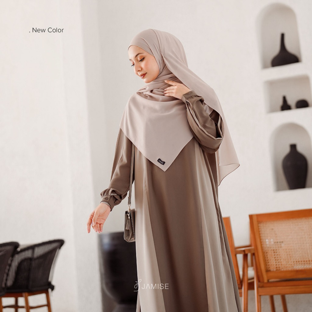 Jual JAMISE SYARI - Givana Dress Jamise Syari Dress Abaya Gamis Abaya - Dress Only | Shopee ...