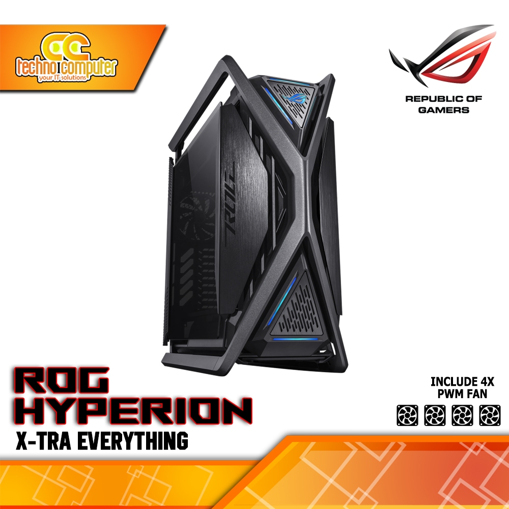 Jual CASING ASUS ROG HYPERION GR701 - Full Tower E-ATX Case Tempered ...