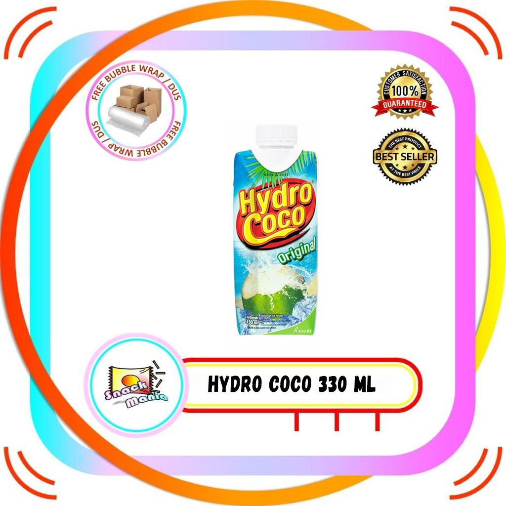 Jual Hydro Coco Air Kelapa ~ 330 ml Hydrococo Coconut Water | Shopee ...