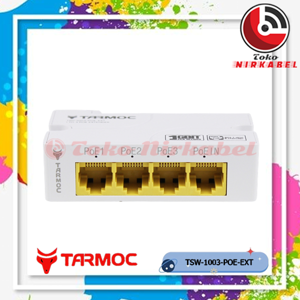 Jual Tarmoc IEEE802.3AF/AT 25W POE EXTENDER Switch 10/100 & Gigabit 1 ...