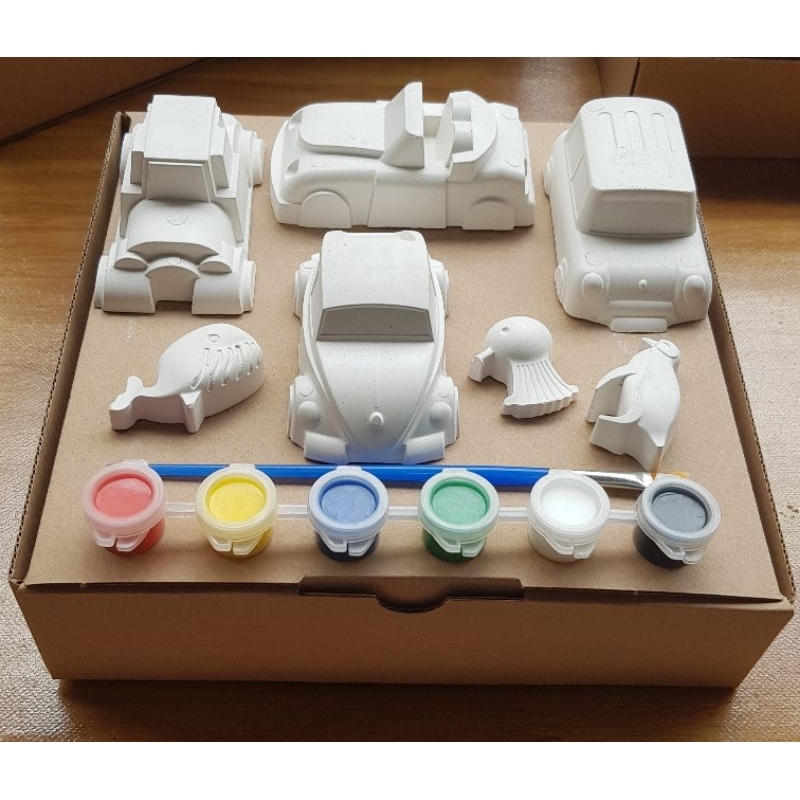 Jual GYPSUM PAINTING FOR KIDS - MELUKIS PATUNG - MEWARNAI PATUNG ...