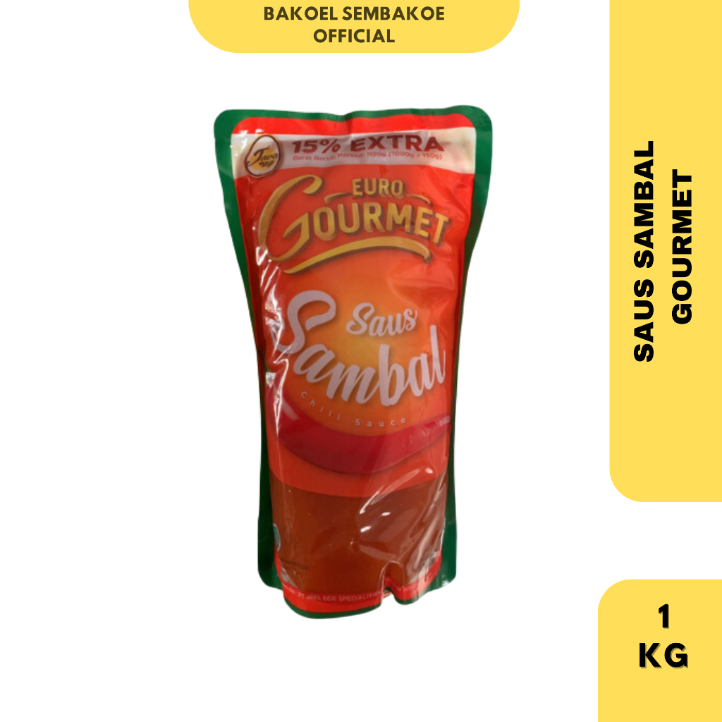 Jual SAUS SAMBAL GOURMET 1KG | Shopee Indonesia