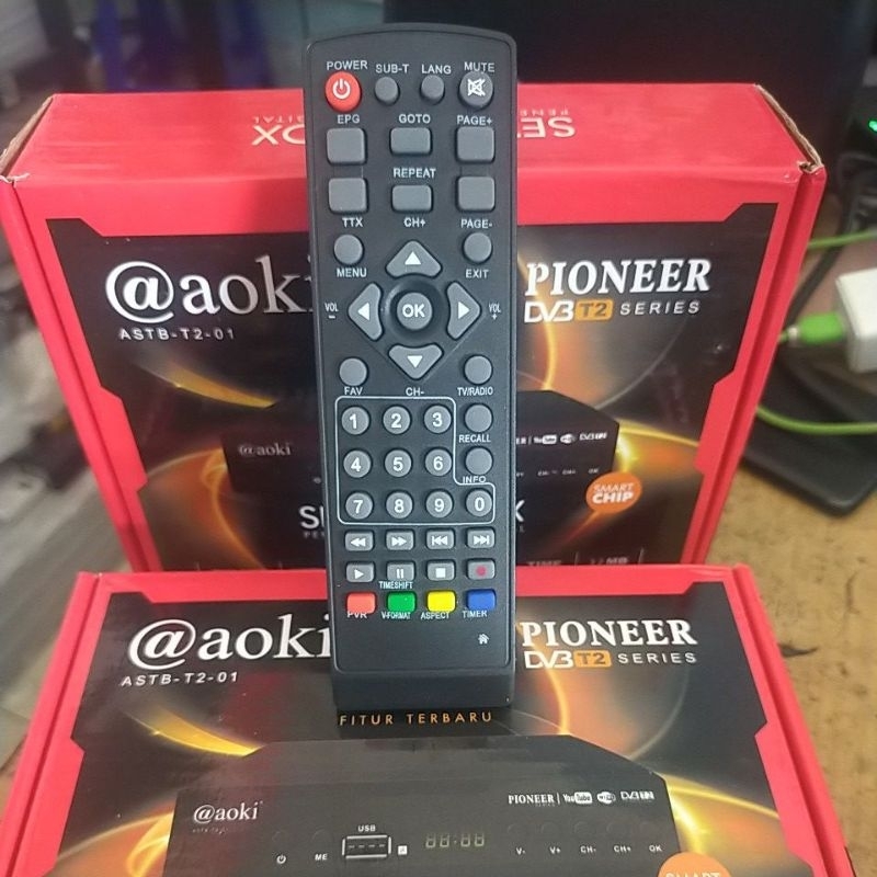 Jual REMOTE STB MERK AOKI STANDAR ORIGINAL | Shopee Indonesia