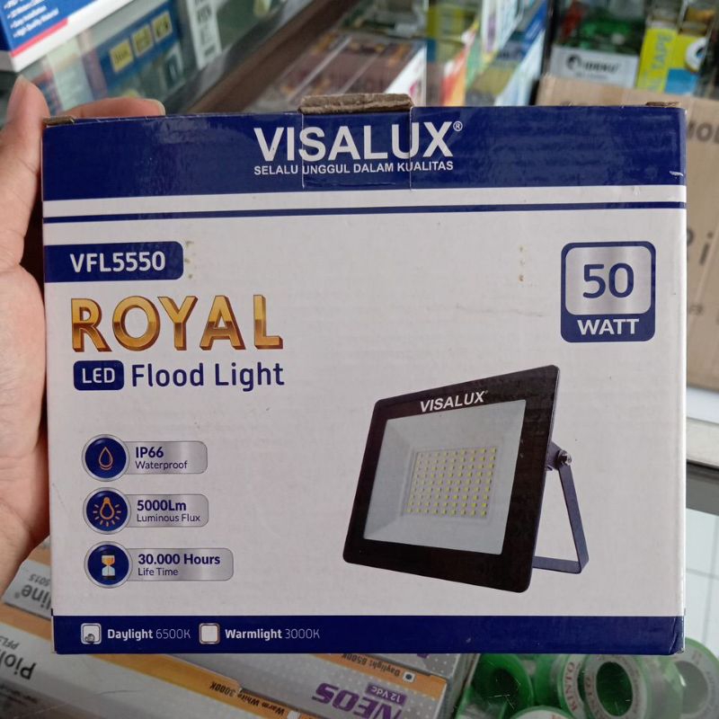Jual Termurah Lampu sorot LED Flood light Visalux VFL - 5550 Daylight ...