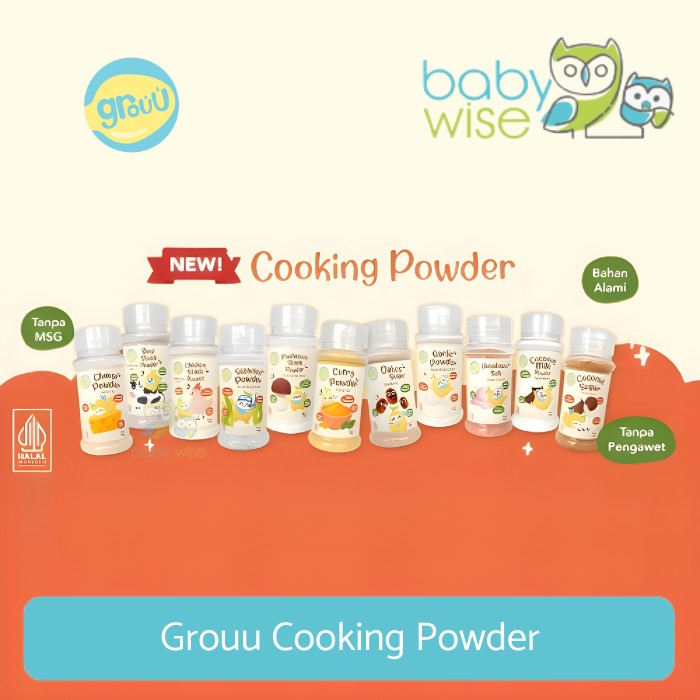 Jual Grouu Cooking Powder - Bubuk Masak MPASI | Shopee Indonesia
