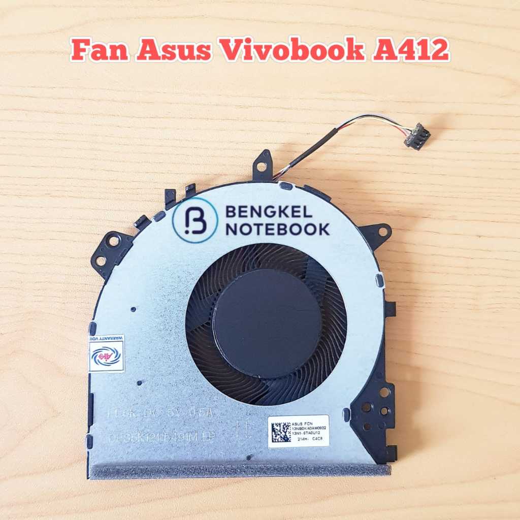 Jual Fan Asus Vivobook 14 A412 A412D A412DA A412DK A412F A412FA A412FJ ...