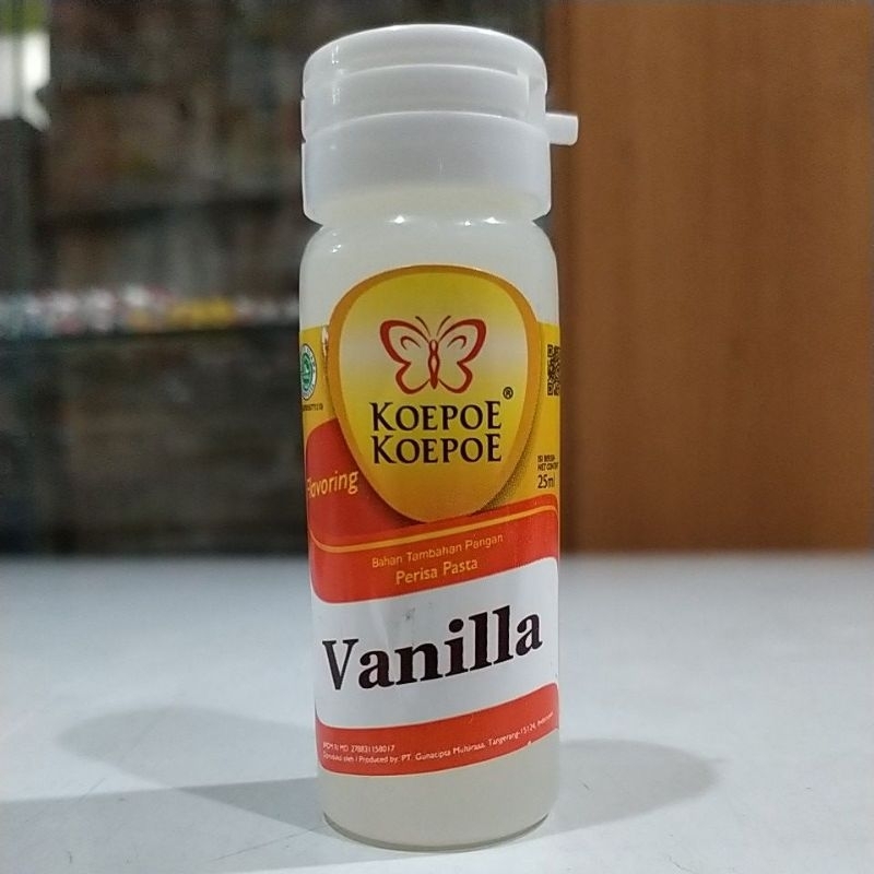 Jual PERISA VANILLA CAIR KUPU KUPU 25 ML | Shopee Indonesia