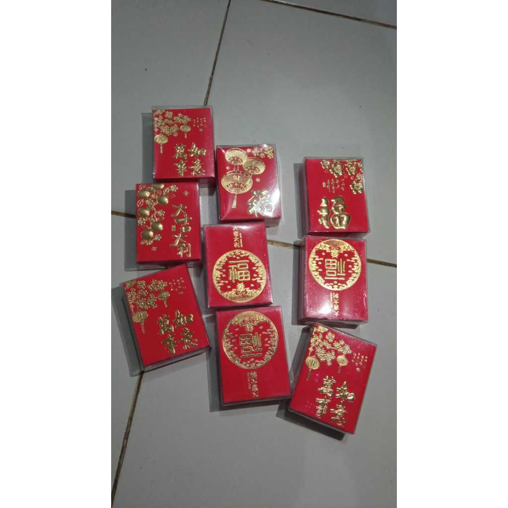 Jual 30 pcs angpao premium imlek chinese new year ang pao merah | Shopee Indonesia