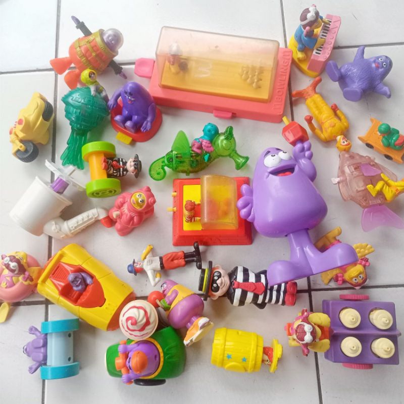 Jual Mainan Happy Meal Mascot McDonald's Mcd Preloved Second Murah | Shopee Indonesia