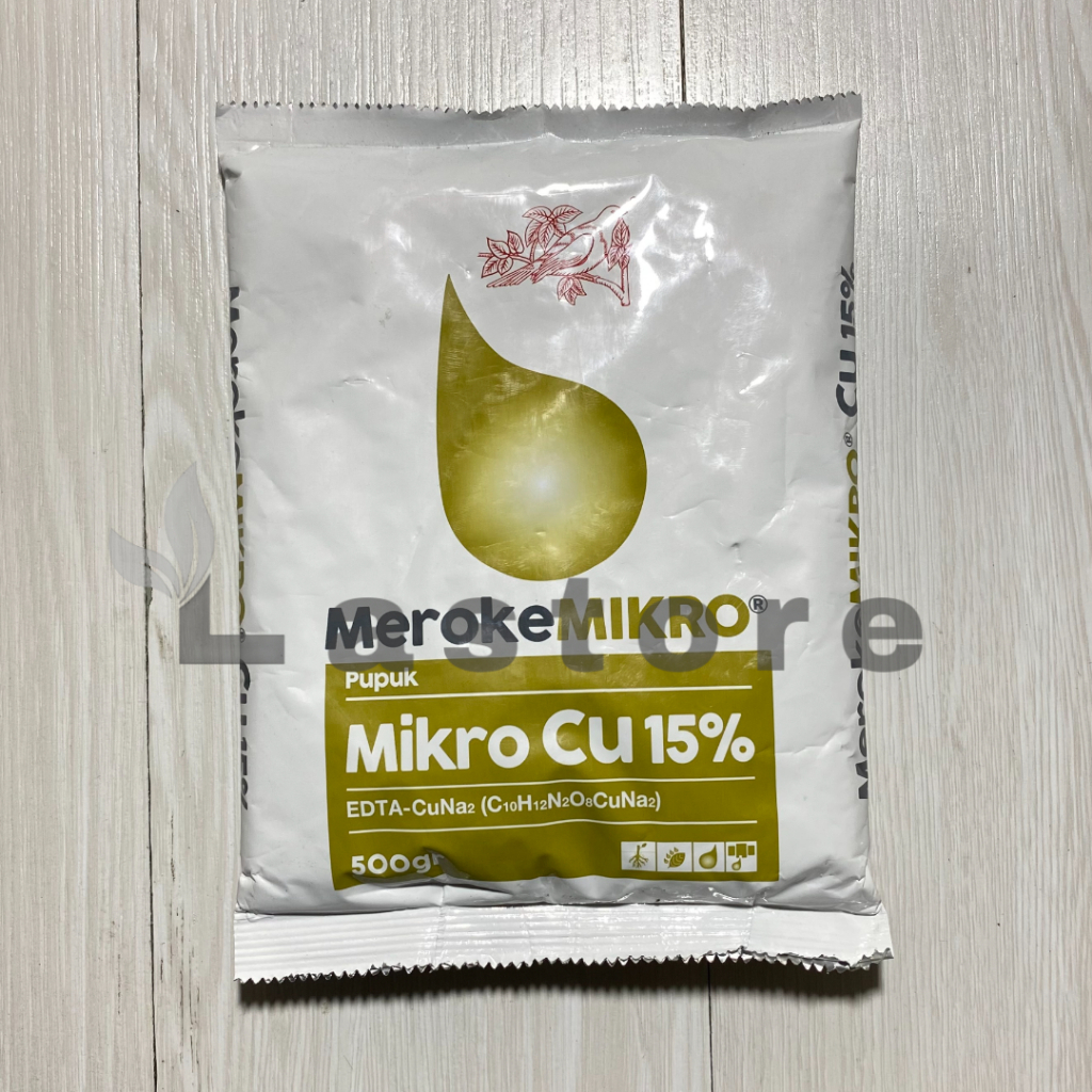 Jual Pupuk Meroke MIKRO Cu 15% 500 gr EDTA Hidroponik Kemasan Pabrik ...
